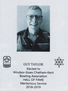 Guy Taylor | WECKBA - Windsor Essex Chatham Kent Bowling Association